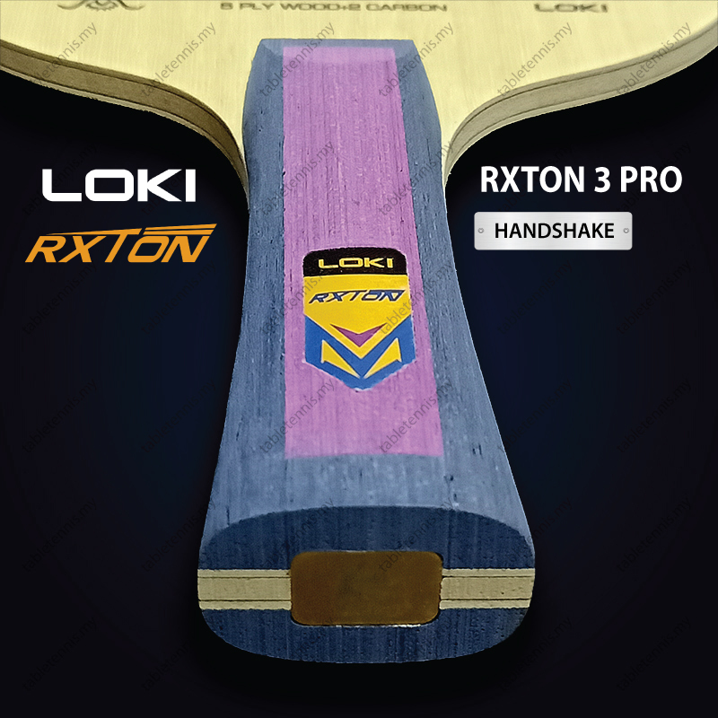 Loki Rxton 3 Pro Composite Carbon Table Tennis Blade Paddle Bat Raket ...