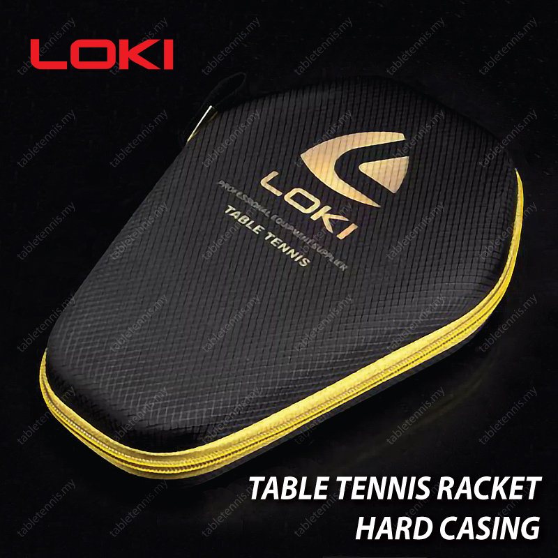 Loki Table Tennis Racket Case Gourd Shape Hard Casing Ping Pong Blade Paddle Bats Storage ...