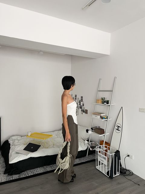 軟料開衩 平口罩杯長版背心 – Lithe Studio