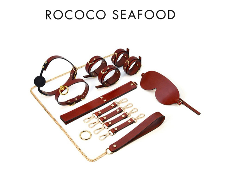 洛可可 BDSM 真皮8件套裝 – ROCOCO SEAFOOD
