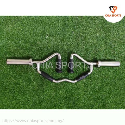 Olympic Tricep Bar Tri Trap International Bar Tricep Bi-Tri-Trap w ...