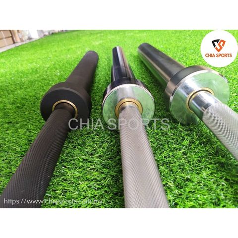 Bearing Olympic Barbell 20kg 2.2m 5cm Max Load 1000lb Long Straight Bar ...