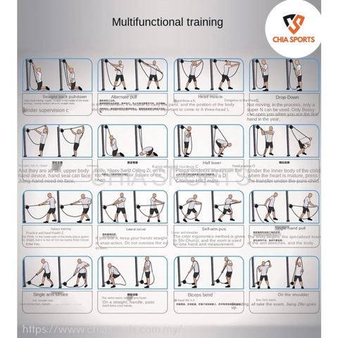 Endless Rope Trainer Suspended Rope Equipment Climbing Machine Pull ...