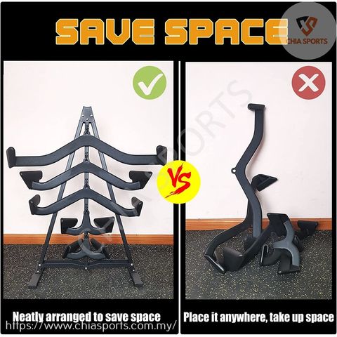 Lat Pulldown Bar Storage Rack Holder Gym Cable Machine Attachment MAG ...