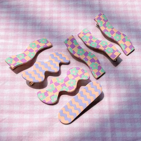 Wiggly Funky Hair Clips – Pink&Z