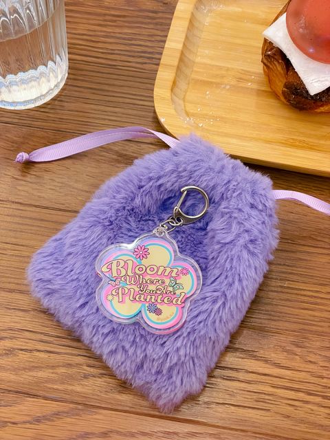 Bloom Acrylic Keychain – Pink&Z