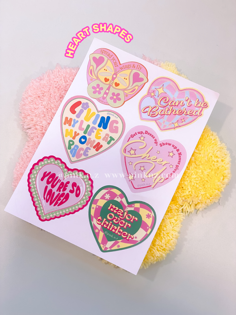 Funky Sticker Pack – Pink&Z