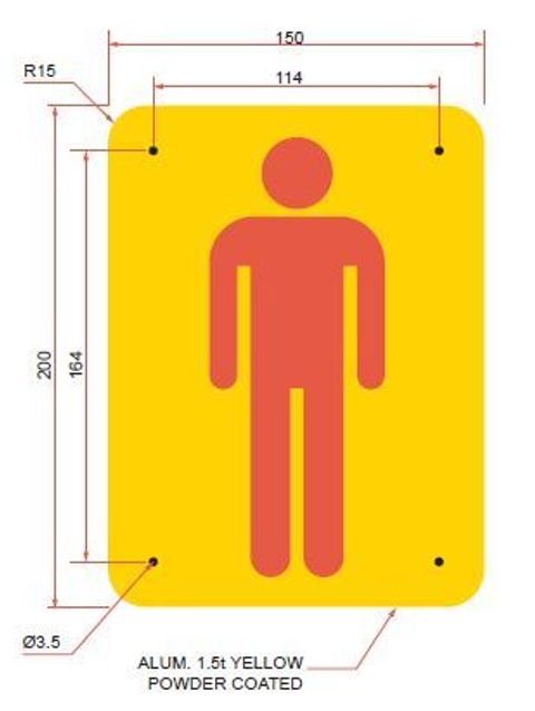 TOILET SIGN - YELLOW – PCA Group Sdn. Bhd.