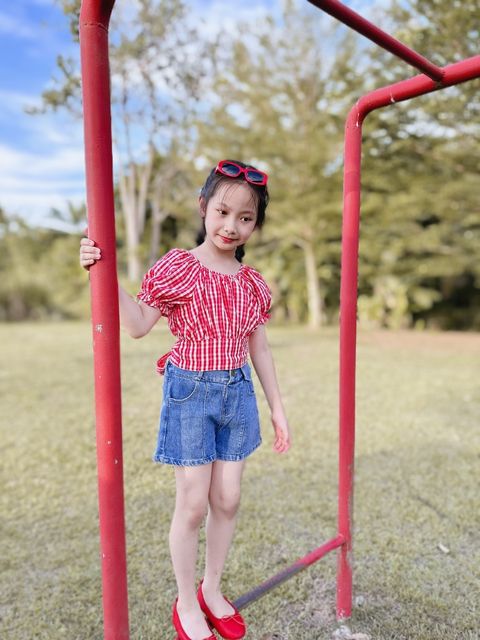 Ribbon Grid Top – Pipupipu