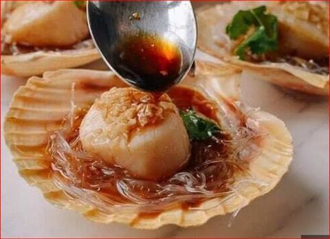 HALF FROZEN SHELL SCALLOP 1KG (8/9) KERANGKA KERANG SEPARUH BEKU – HNJ MART