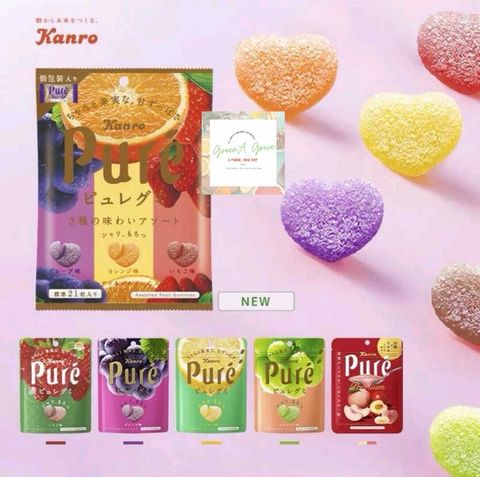 Japan Premium Original Puré Kanro Gummy Candies – GreenA Grove
