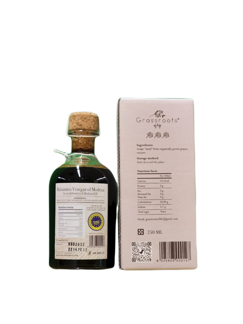 GRASSROOTS OF LIFE Cuka Anggur Tua C12 – 250ml Aged Grape Vinegar C12陈酿 ...