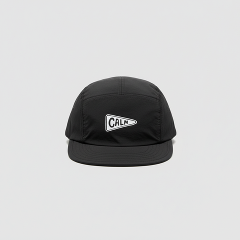 Calm | 5 Panel Cap SIGNATURE - 黑黑色 – FORSEA STUDIO