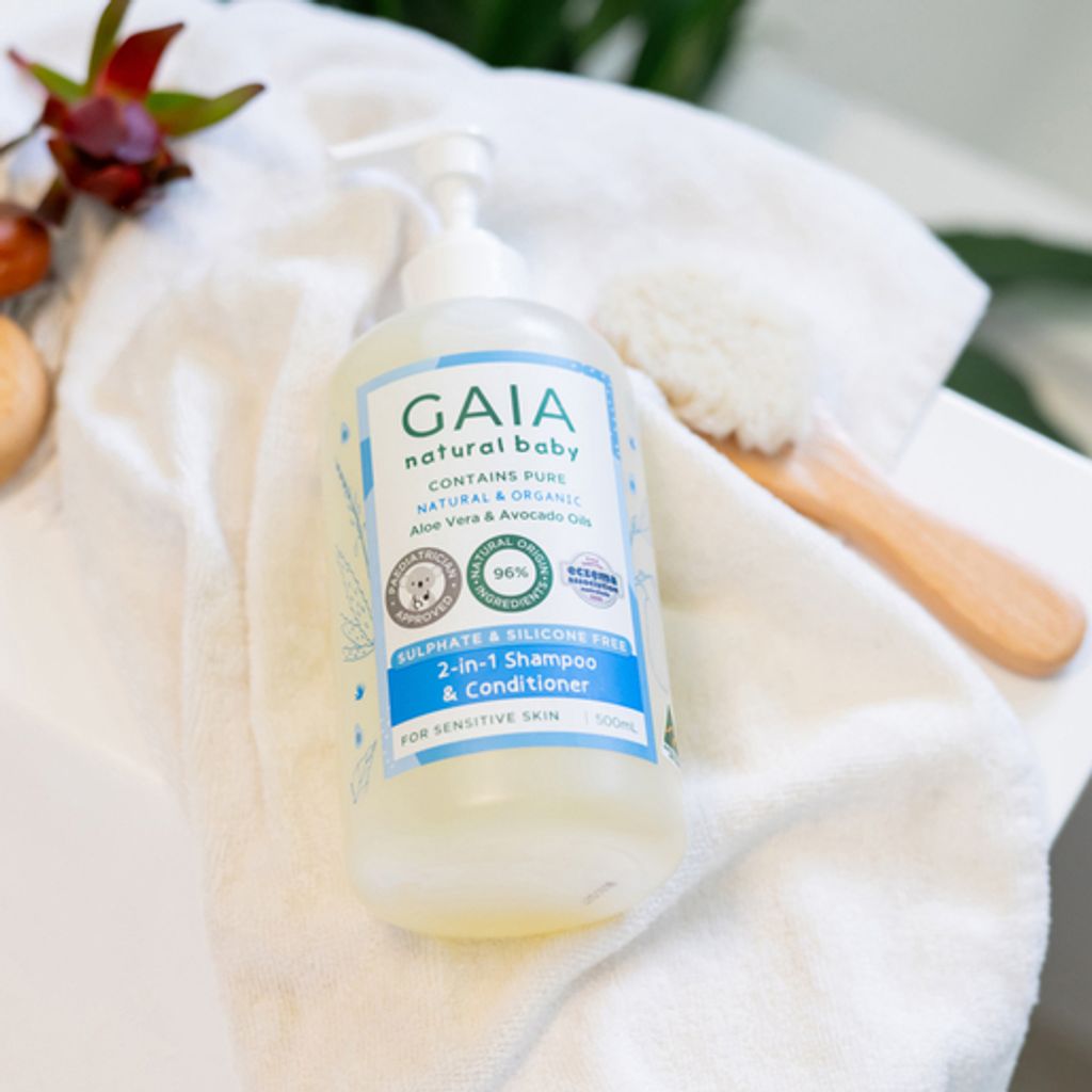GAIA 2IN1 SHAMPOO + CONDITIONER 500ML – The Do Good Baby Company