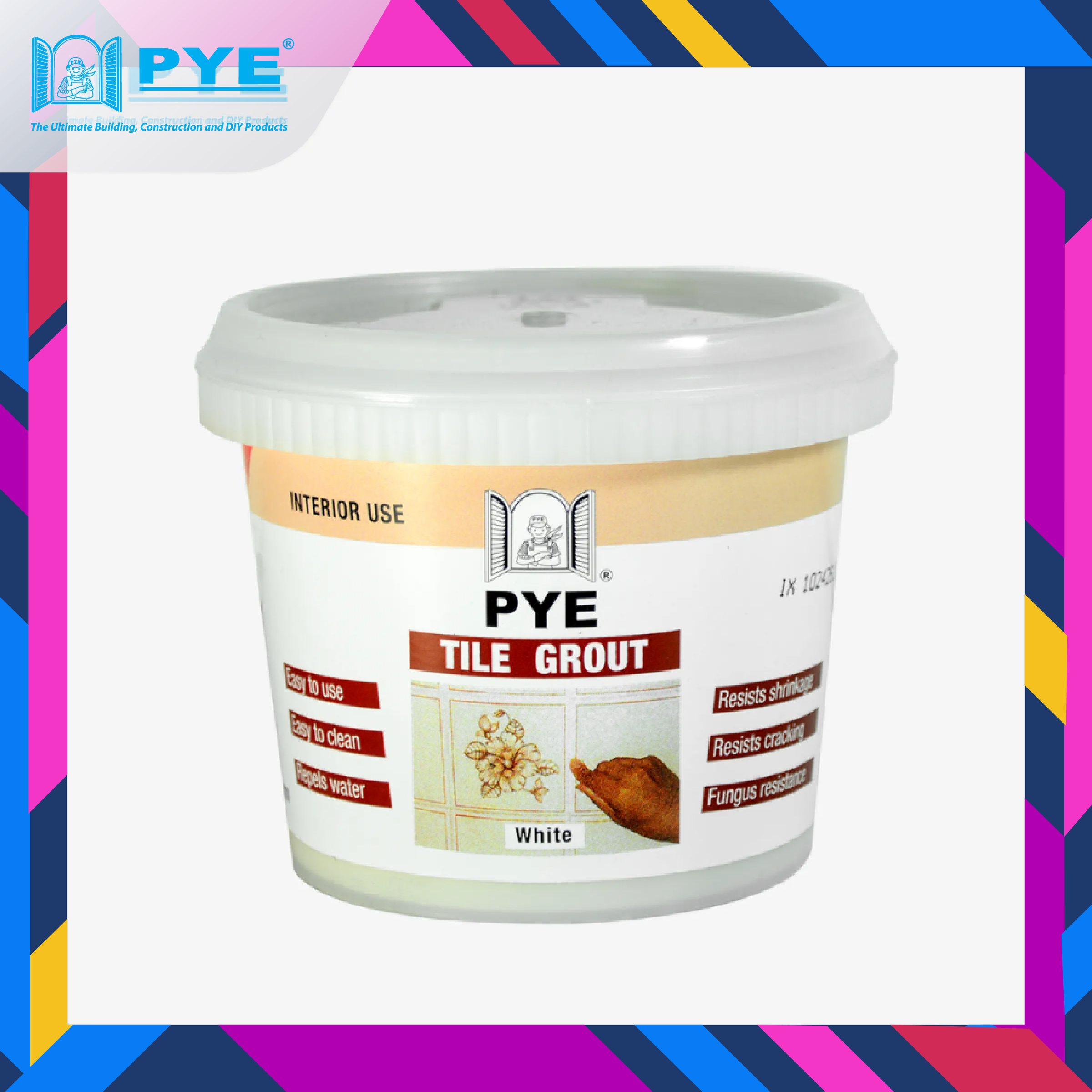 PYE Tile Grout - Ready Mixed Drying Compound – GIDCI HARDWARE SHOP