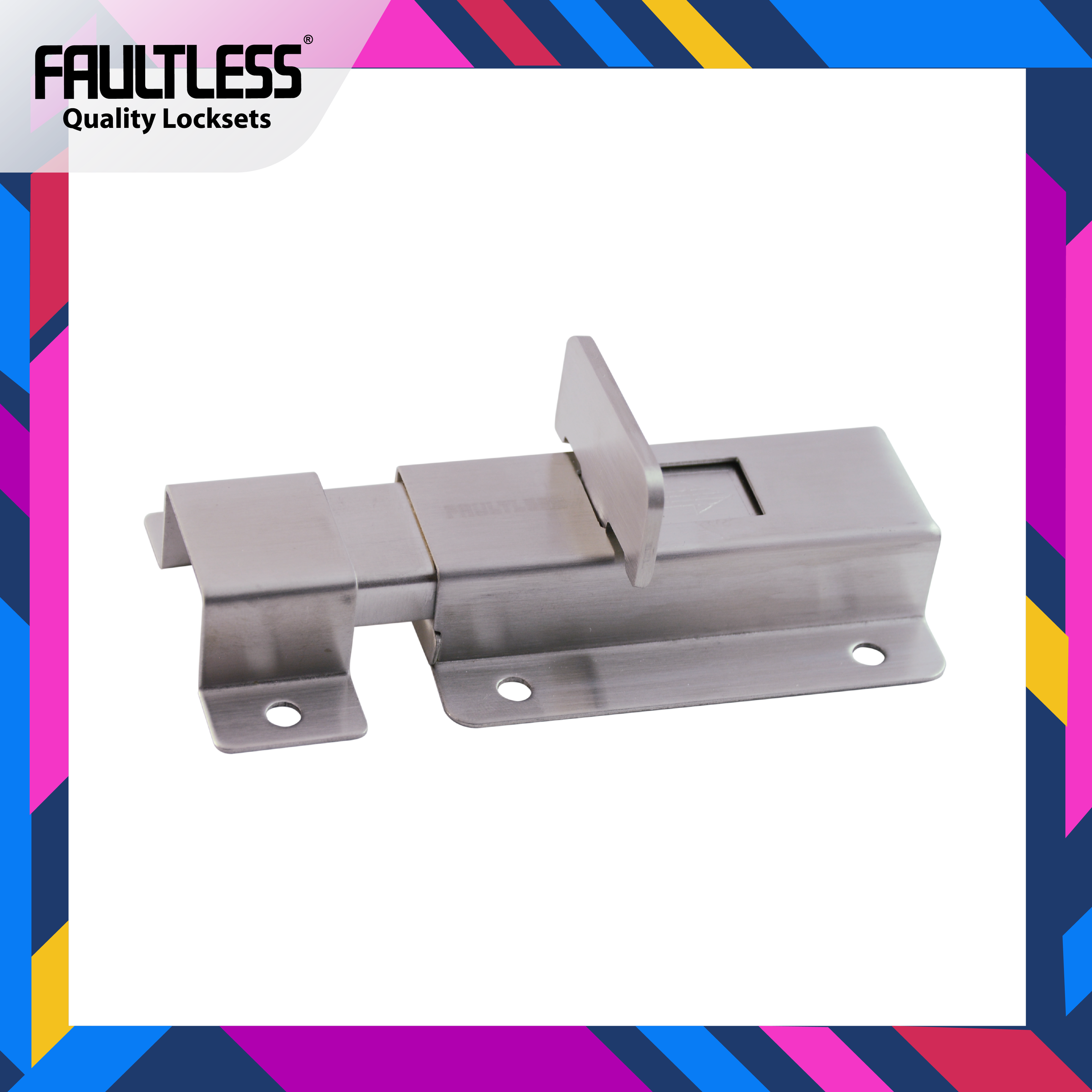 Faultless D-Acc Door Bolt – GIDCI HARDWARE SHOP