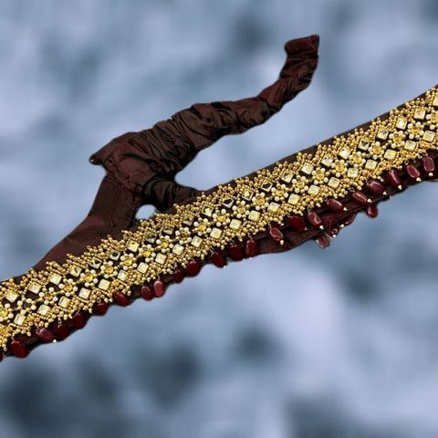 Grand Maroon Stoned Hip/Waist Belt – Magical Shapewear