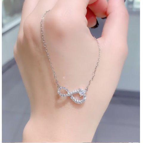 （預購）Swarovski Infinity necklace 無限符號項鍊 – RedCherry美國代購