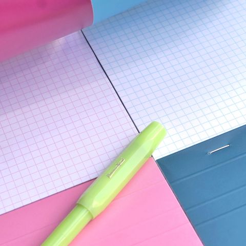 Rhodia｜輕甜馬卡龍色系 BLOC N°16 上掀式筆記本 [方格內頁] – 茉莉生活風格 Molly Lifestyle