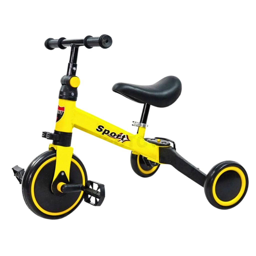 Strider Kids Sport Steel 2in1 – Yellow – TOYSPARK