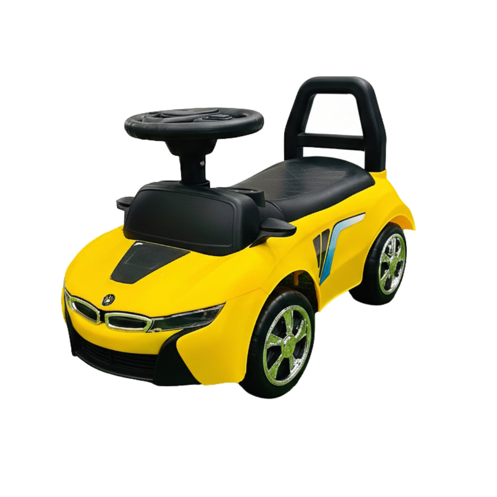 PUSHCAR BMW YELLOW – TOYSPARK