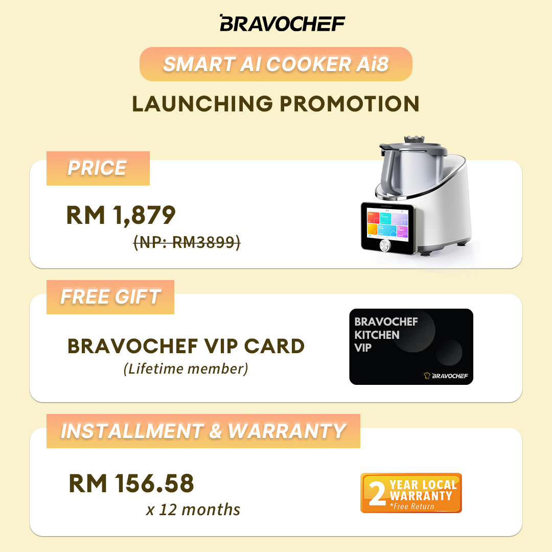 Bravochef Smart AI Cooker Ai8 – Morse Electronics