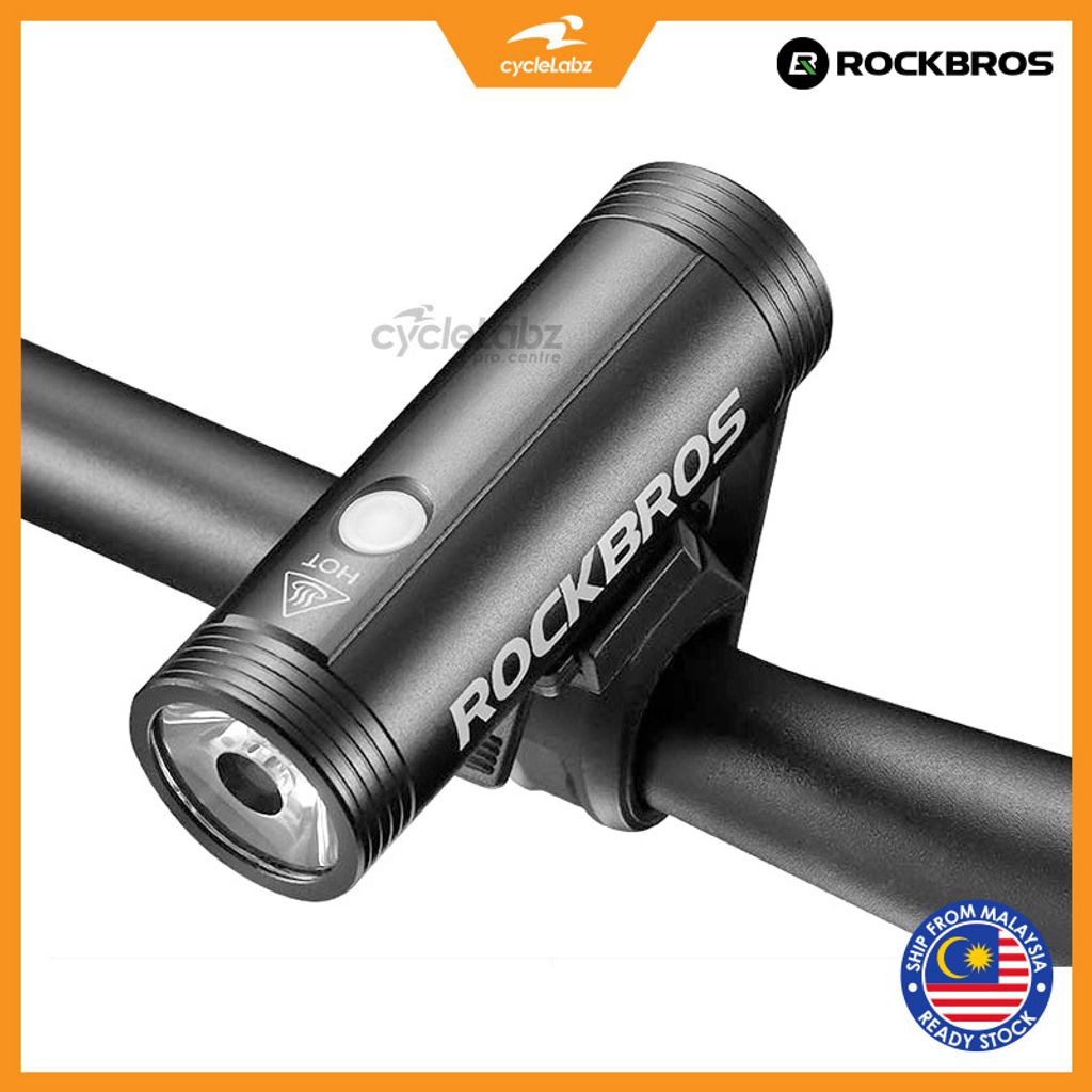 ROCKBROS R1-400 USB Rechargeable LED Light Headlight Front Light IPX6 400 Lumens – Cyclelabz Pro ...