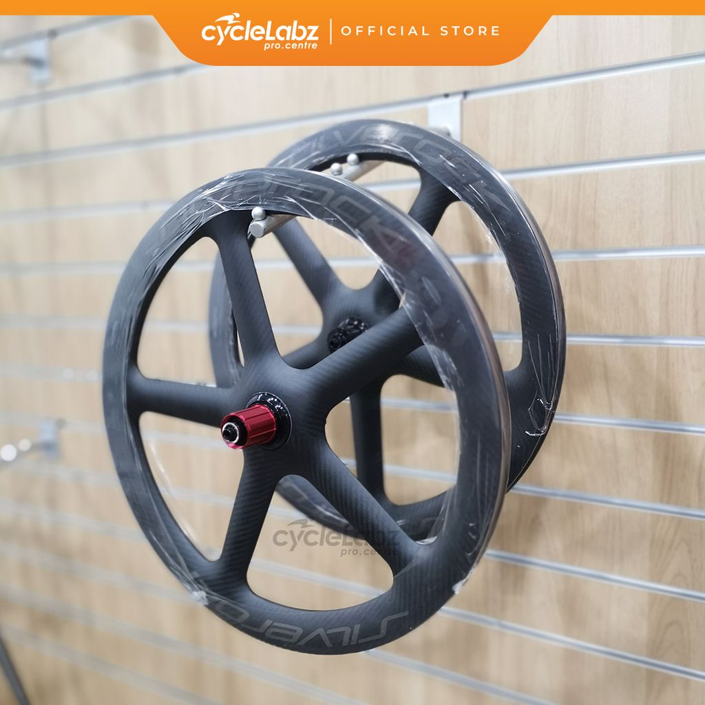 SILVEROCK Wheelset 20" 451 - SR-WD5 Carbon 5 Spokes – Cyclelabz Pro Centre