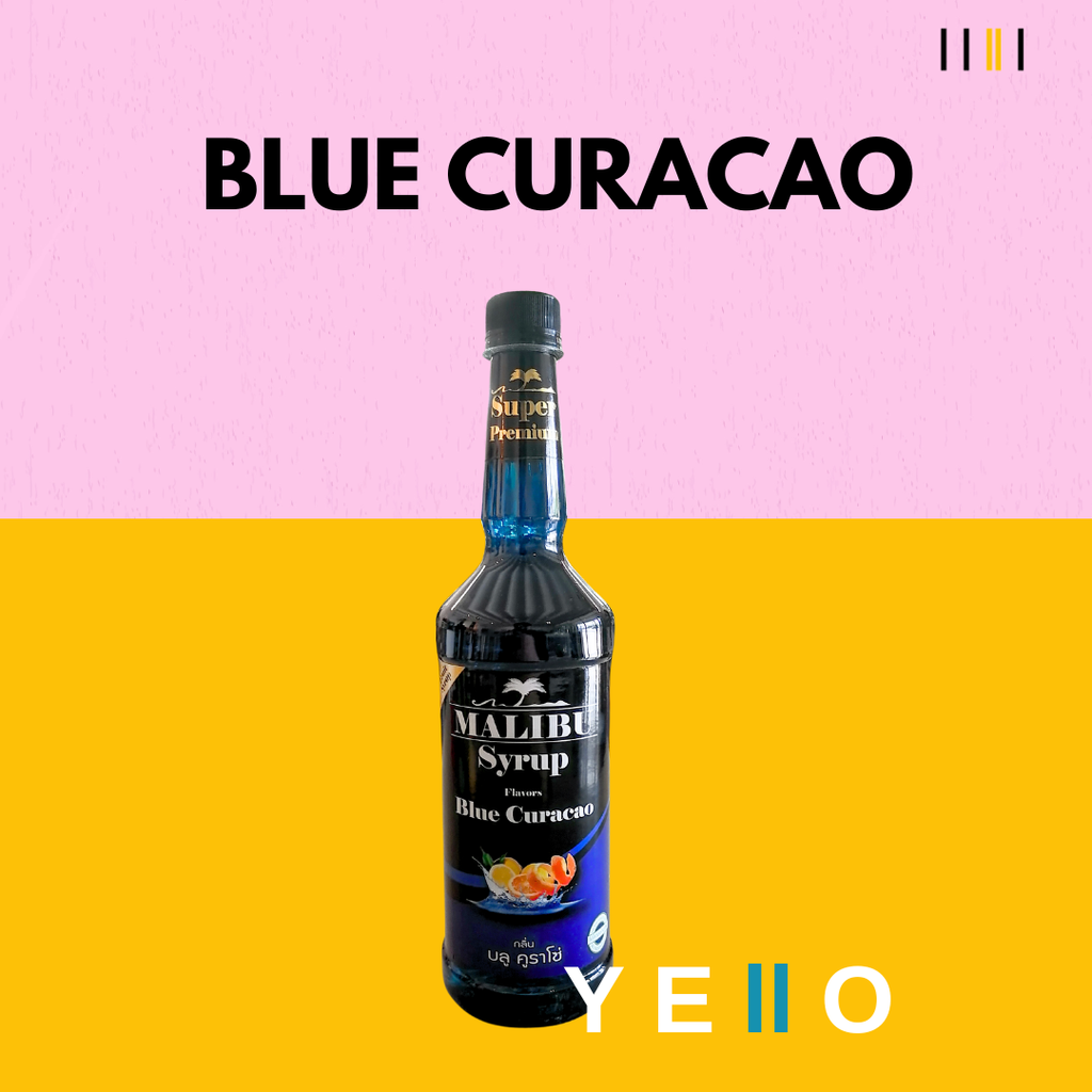 MALIBU SYRUP - BLUE CURACAO – Yello Coffee Solution