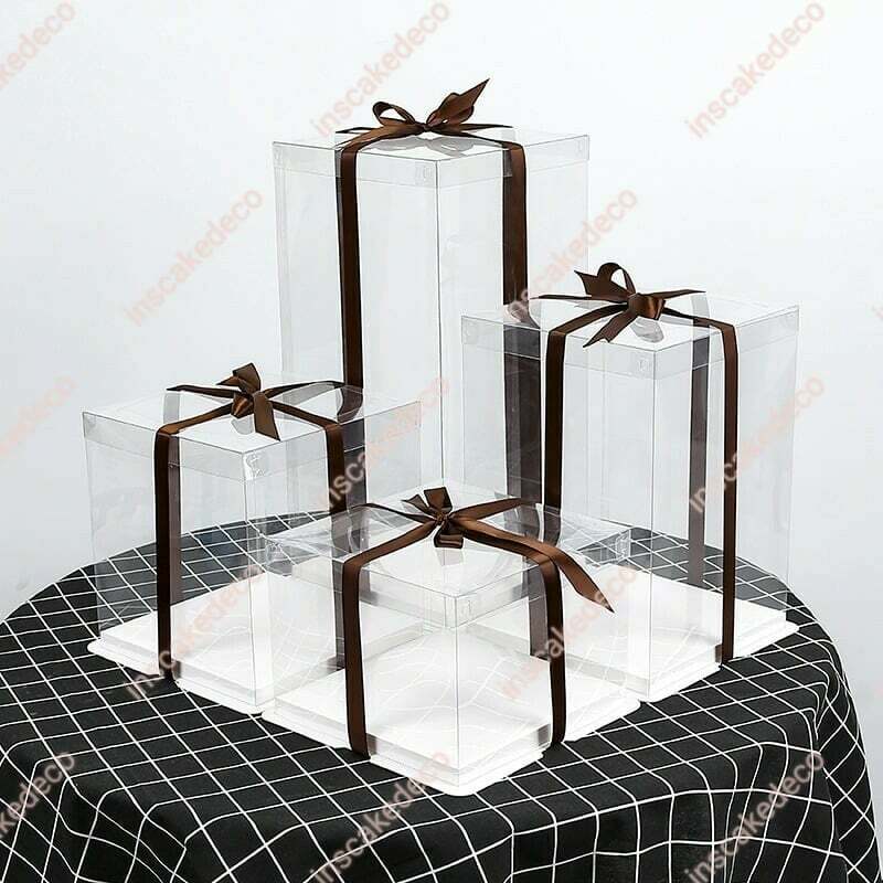PVC Transparent Cake Box