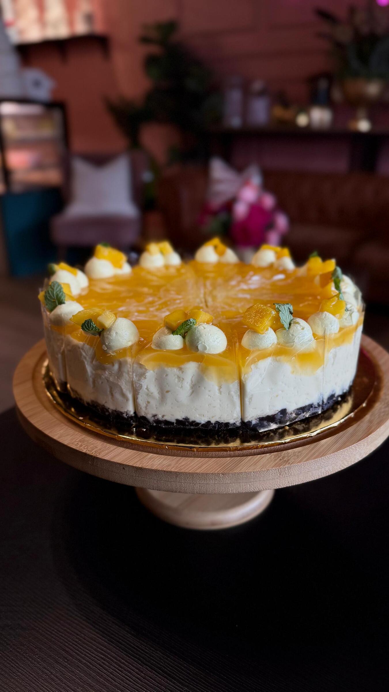 Mango Chill Cheesecake – Sara Sofeya Cafe & Cakes