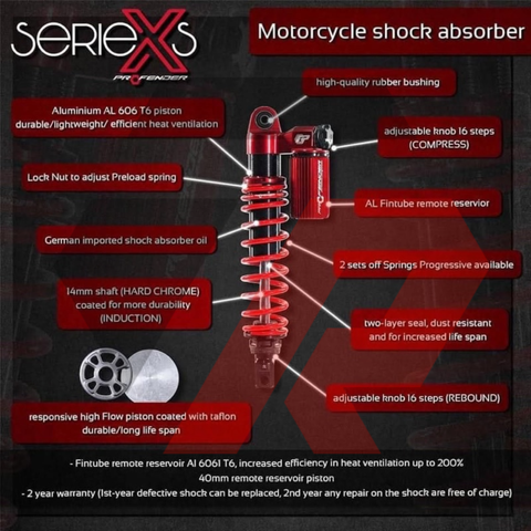 Profender X-Series Premium Suspension – Takong Racing (Parts & Accessories)