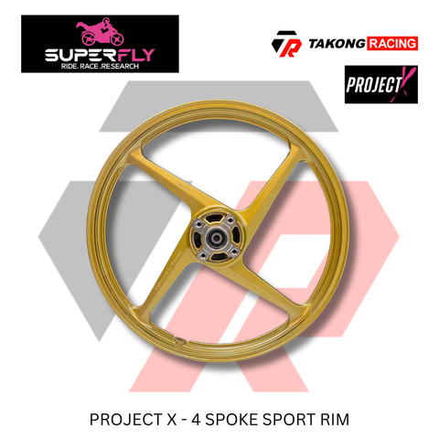 SUPERFLY Project X 4 Spoke Sport Rim - LC135 – Takong Racing (Parts ...