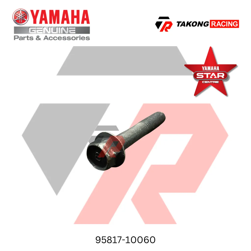 YAMAHA 95817-10060 BOLT, FLANGE – Takong Racing (Parts & Accessories)