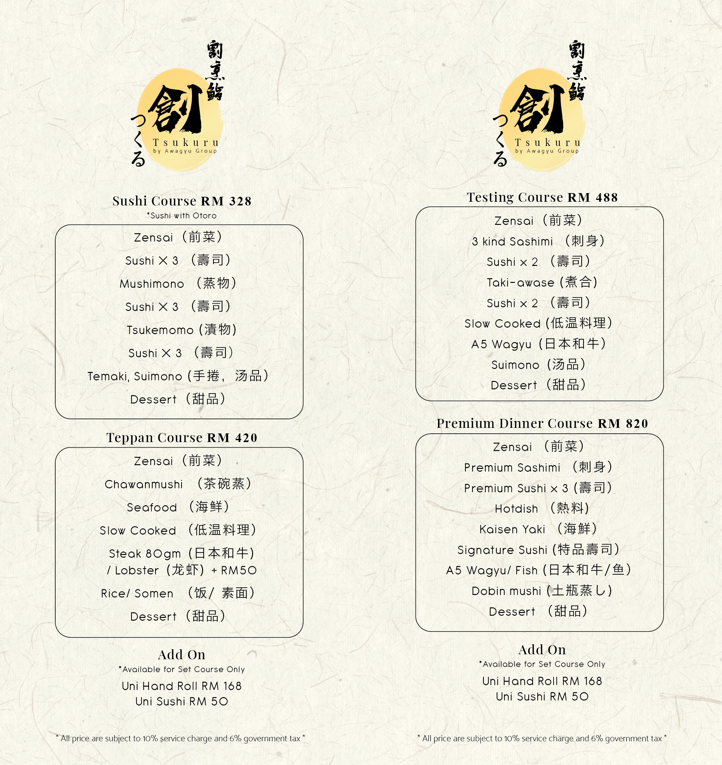 Kappo Sushi – AWAGYU RESTAURANT OFFICIAL