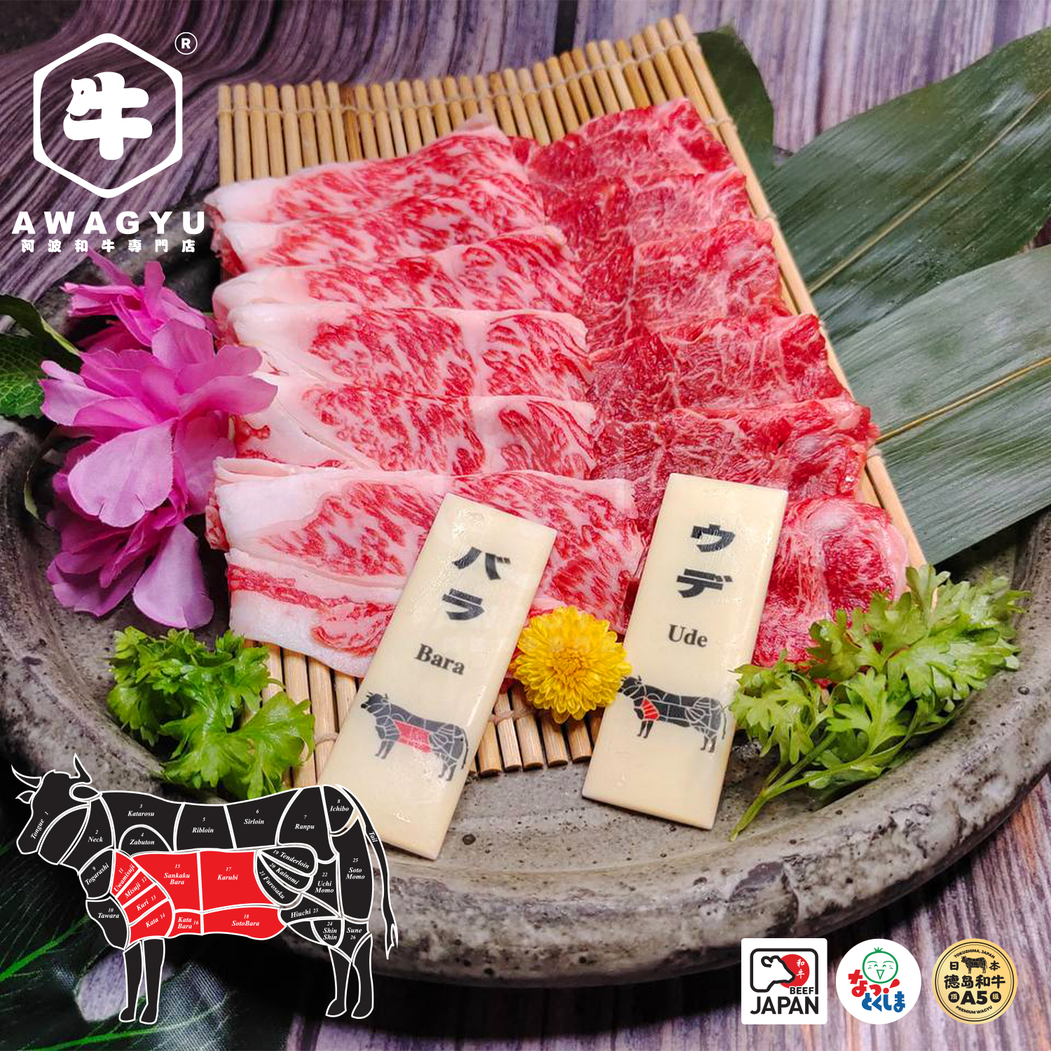 Slice Cut Wagyu – AWAGYU RESTAURANT OFFICIAL