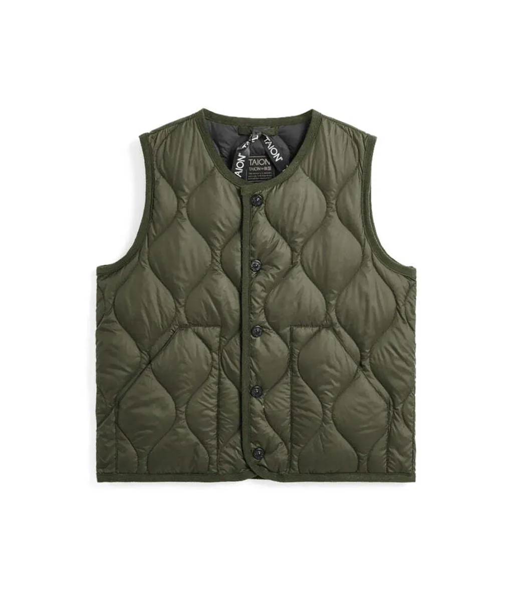 預購｜日本品牌TAION軍用輕羽絨背心（100-150）/ 共8色 – MU Select