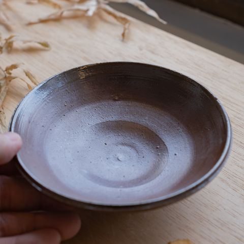 Tu Xing / 柴燒回燒矮小盤 – Tu Xing /土星