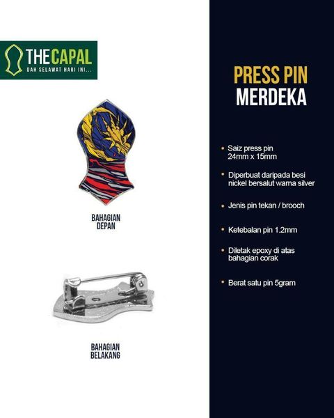 PRESS PIN MERDEKA 2020 – The Capal HQ