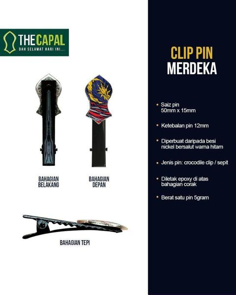 CLIP PIN MERDEKA 2020 – The Capal HQ