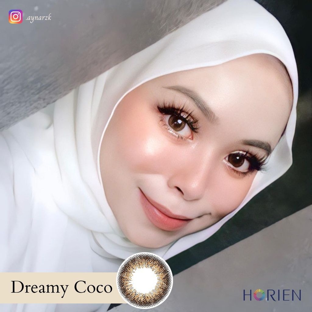 Horien Eye Secret 1 month contact lens (1 pair) - Dreamy Coco – LensCity Horien Eye Secret 1 month contact lens (1 pair) - Dreamy Coco – LensCity