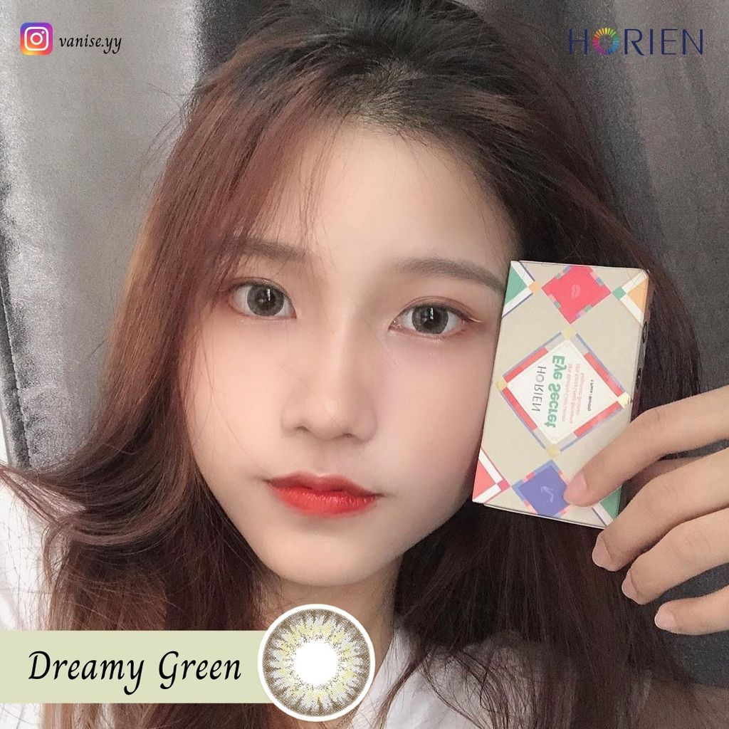 Horien Eye Secret 1 month contact lens (1 pair) - Dreamy Green – LensCity Horien Eye Secret 1 month contact lens (1 pair) - Dreamy Green – LensCity