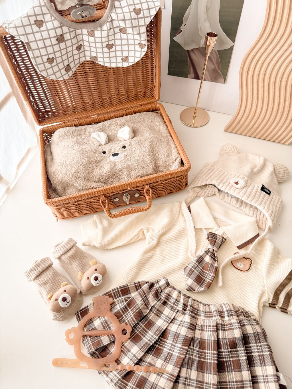 Scholarly Bear Rattan Luggage set – Chubbii Babies: Malaysia's new born ...