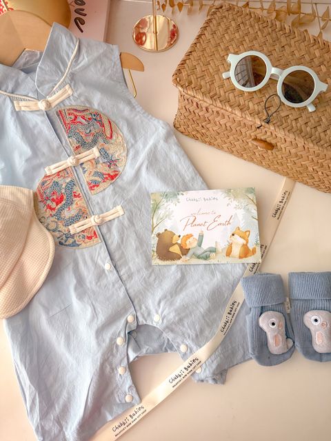 Azure Grace box set – Chubbii Babies: Malaysia's new born gift shop