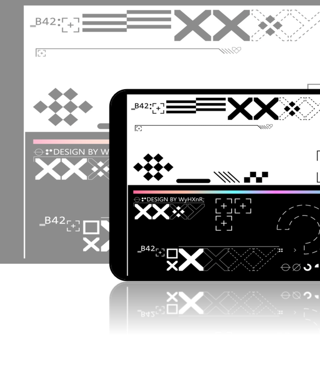 Cubed Custom Deskmat: Printstream Theme