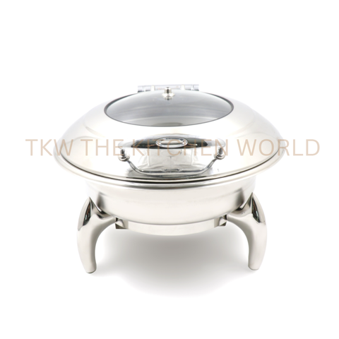 ROUND CHAFING DISH | HOTEL STANDARD | STAINLESS STEEL – The Kitchen World