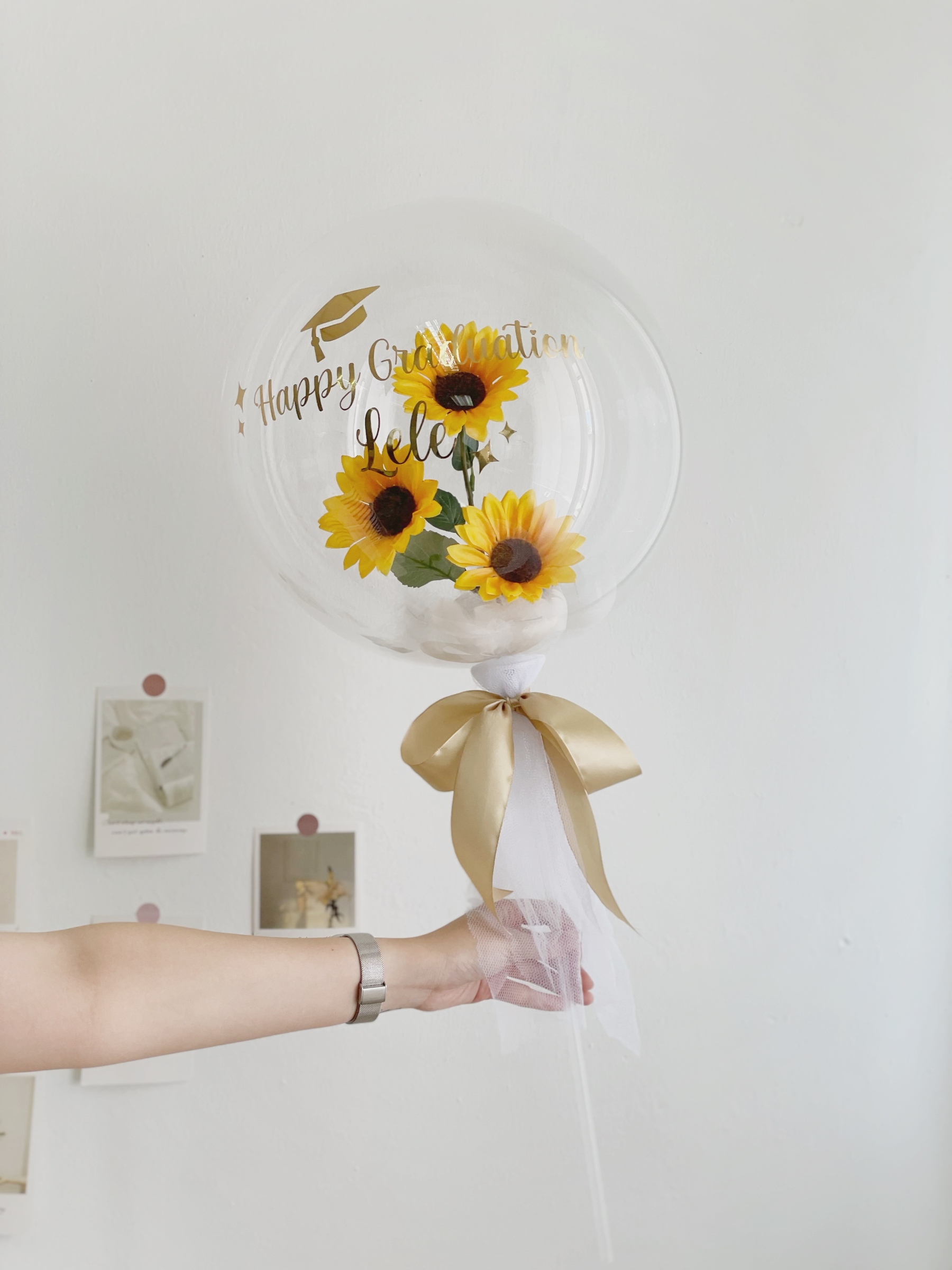Flower Balloon Handle – Dreamlux Gift