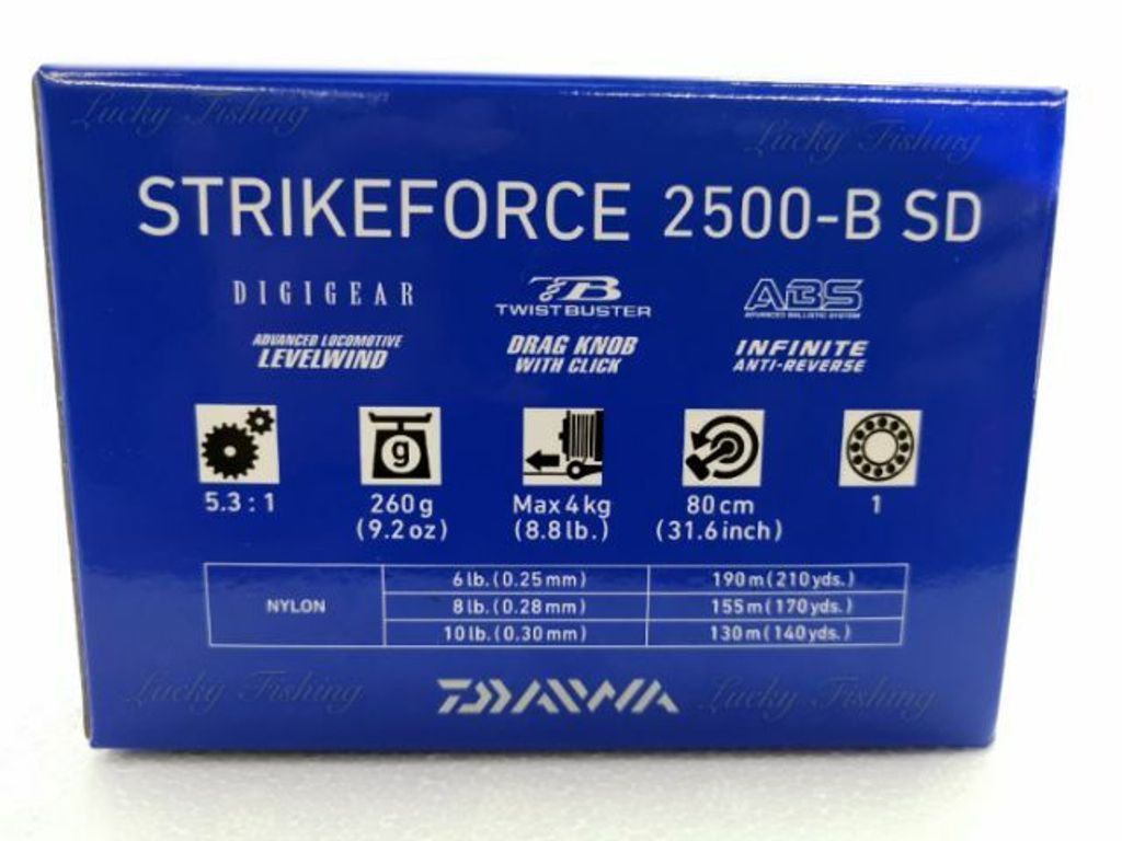 Daiwa Strikeforce SD Spinning Reels – Lucky Fishing Tackle