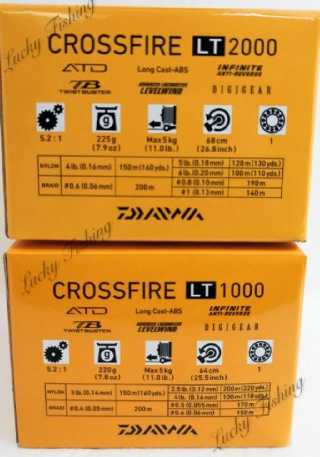 Daiwa Crossfire LT Spinning Reels – Lucky Fishing Tackle