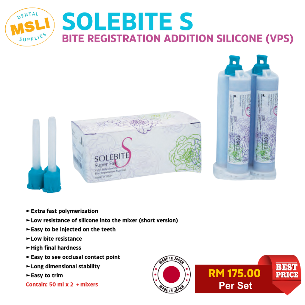 SOLEBITE S SUPER FAST - Bite Registration Addition Silicone (VPS ... SOLEBITE S SUPER FAST - Bite Registration Addition Silicone (VPS ...